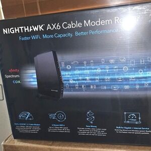 netgear | Networking | Nighthawk Ax270 Wifi 6 Ax6 Router Cable Modem ...